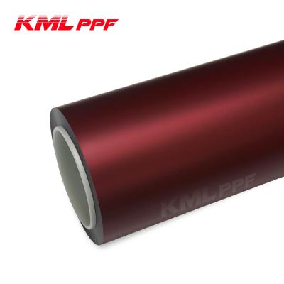 China KML TPU color changing film Romanee Red Anti-scratch TPU high frequency film Self-repairing protective car body film for sale