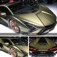 China 8.5Mil 10Mil Auto Paint Protection Film Self Repairing Gray Blue TPU Satin Ppf Wrap for sale