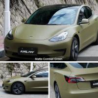 China Frosted Combat Green Full Body Ppf Tpu Car Paint Protection Film ODM for sale