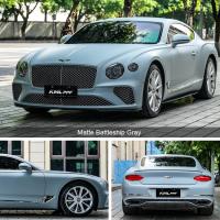China Battleship Gray Auto Paint Protection Film Vehicle 7.5Mil TPU Clear Car Body Wrap for sale