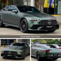 China Metal Dark Green Auto Paint Protection Film Windshield Scratch Resistant TPU Ppf Coating for sale