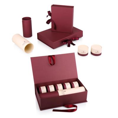China Debossing Luxury Packaging Box For Spa Personal Care Items for sale