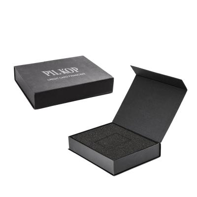 China Screen Printing Luxury Packaging Box Embossing Credit Card Boxes for sale