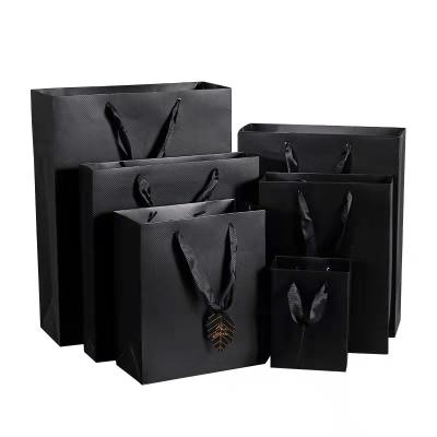 China custom printed Square Bottom Paper Bag Reusable for shopping for sale