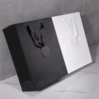 China custom printed Square Bottom Paper Bag Reusable for shopping for sale