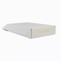 China craft paper Empty Cardboard Shoe Box Recyclable For Shipping Goods for sale