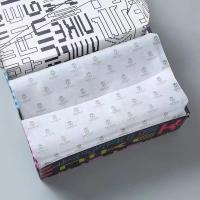 China Uncoated Fancy Packaging Box Wrapping Tissue Paper Packing For Clothes Shoe for sale