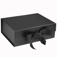 China Customized Black Magnetic Shoe Box Paperboard Fancy Packaging Box for sale