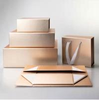 China Rectangle Cardboard Shoe Boxes CMYK Printing With Magnetic Closure for sale