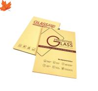 China Kraft Paper Screen Protector Packaging Box Tempered Glass Customized for sale