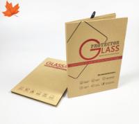 China Kraft Paper Screen Protector Packaging Box Tempered Glass Customized for sale