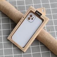 China Bio Electronics Packaging Box Custom Printed Kraft Paper Drop Tested For Phone Case for sale