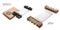 China Laptop Electronics Packaging Box Cardboard Hard Drive Shipping Box for sale