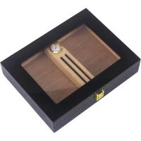 China Piano Paint Cigar Packaging Box Luxury Wood Cigar Gift Box for sale
