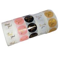China Candle Packaging Seal Sticker Label Paper Material Customized Shape for sale