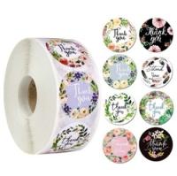 China Candle Packaging Seal Sticker Label Paper Material Customized Shape for sale