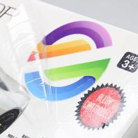 China custom printing Waterproof Transfer Stickers Adhesive For Can Box for sale