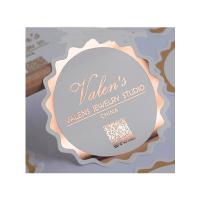 China transparent Custom Die Cut Labels Vinyl Material Waterproof for sale