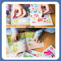 China custom Seal Sticker Label full color Release Paper Sticker Book for sale
