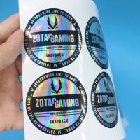 China 3d Holographic Seal Stickers Waterproof Reusable Cutomized Sizes for sale