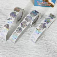 China 3d Holographic Seal Stickers Waterproof Reusable Cutomized Sizes for sale