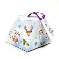 China Multiple Colors Fancy Packaging Box Candy Cake Kraft Paper Gift Box for sale