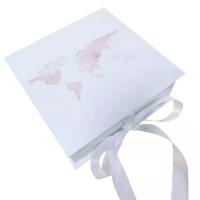 China Luxury Fancy Packaging Box Magnetic Cardboard Shipping Box With Ribbon for sale