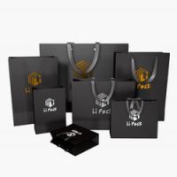 China Offset Custom Printed Paper Bags Recyclable Ivory Board Paper for sale