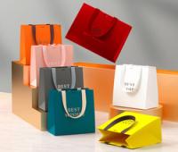 China Offset Custom Printed Paper Bags Recyclable Ivory Board Paper for sale