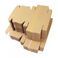 China Bulk Cheap Custom Logo Blank Kraft Cardboard Paper Boxes For Packaging for sale