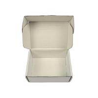 China Wholesale Logo Custom Mailer Packaging Small Folding Cardboard Box White Package Box Corrugated Board Paper Box for sale