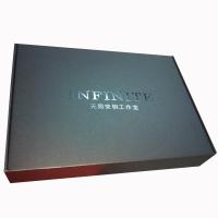 China Factory customized wholesale design corrugated packaging shipping black mailer box with logo for sale