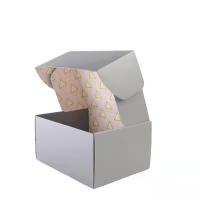 China Custom Attractive Price Hot Sale Kraft Portable Biodegradable Environmental Compostable Corrugated Packaging Clothing Mailer Box for sale