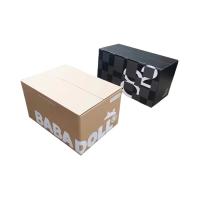 China Custom Logo Carton Manufacturer Corrugated Mailing Box For Packing Delivery Cardboard Shipping Black Box Packaging for sale