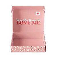 China Custom Corrugated Gift Fold Box OEM Factory Eco Friendly Shipping Paper Mailer Box Packaging With Logo for sale