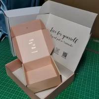 China Custom Corrugated Gift Fold Box OEM Factory Eco Friendly Shipping Paper Mailer Box Packaging With Logo for sale