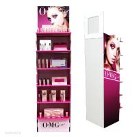 China custom cardboard counter top display boxes cardboard cosmetic product display stands for sale