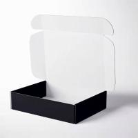 China LLR Corrugated Cardboard Shipping Box Rigid Watch Packaging Box for sale