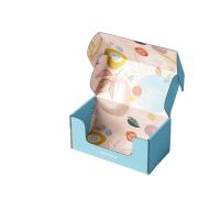 China Eco friendly Corrugated Shipping Boxes Embossing Glossy Lamination for sale