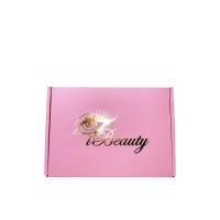 China pink plain Custom Printed Shipping Boxes 12x12x6 Recyclable for sale