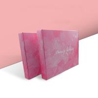 China pink plain Custom Printed Shipping Boxes 12x12x6 Recyclable for sale