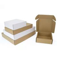 China Eco Friendly Corrugated Cardboard Shipping Box Varnishing 9x9x9 for sale