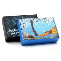 China Ecommerce Corrugated Cardboard Shipping Box Stamping for lashes for sale