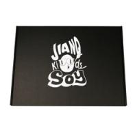 China Black Shipping Corrugated Cardboard Shipping Box Foldable Paper Printing for sale