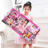 China Folding Cardboard Toy Packaging Box , Children Doll Shipping Boxes With PVC Window for sale