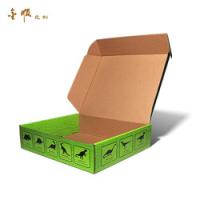 China Colored Mailer Corrugated Cardboard Shipping Box Durable With Logo Printed for sale