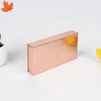 China Custom Eye Lash Packaging Box Slide Drawer Holographic Paper Eyelash Packaging Box for sale