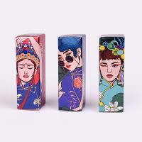 China Customized Cosmetics Folding Packaging Box Lipgloss Paper box Luxury Custom Creative Lipgloss Packaging Box With Private Label for sale