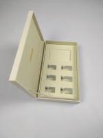China Factory custom design makeup packing box cosmetic paper gift box for essential oil with cut out EVA/ foam inset for sale