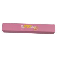 China Custom logo print cardboard paper auto lock cosmetic makeup packaging lipstick lip gloss lipgloss box for sale